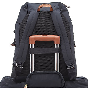 Bric's X-Travel Excursion Backpack - 15 inch - Cute Designer Backpack for Women and Men - Black
