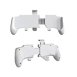 Switch Grip, Ergonomic Switch OLED Grip with Stand and Game Slots, Comfortable and Sturdy Handheld Grip Compatible with Switch and Switch OLED - Black