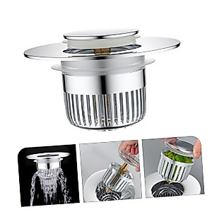 4pcs Kitchen Sink Stopper Sink Drain Filter Bathroom Sink Stoppers Sink Drain Stopper Bathtub Sink Stopper Bathroom Drain Stopper Bathtub Stopper Washbasin Plug Bathtub Drain Plug