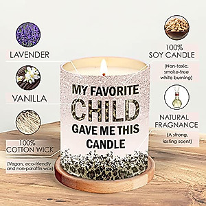 Mothers Day Gift Set for Bonus Mom - Pack of 2 10oz Scented Candles, Mother's Day Gifts for Mother-in-Law, Bonus Mom, Stepmom, Birthday Gifts for Mom