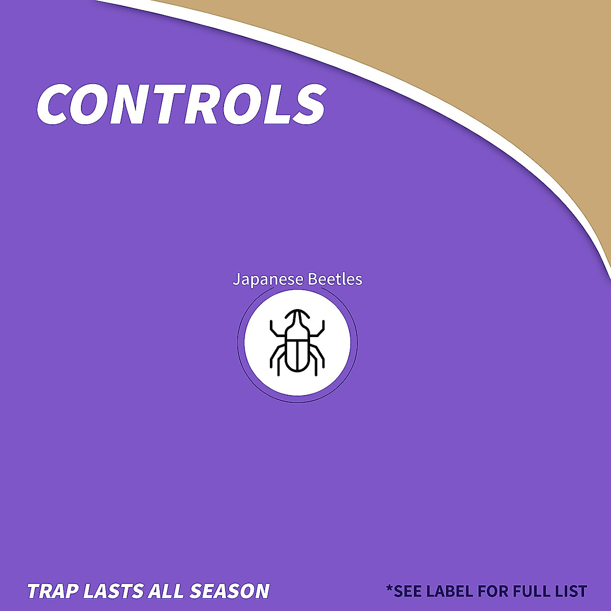 Bonide Beetle Bagger Japanese Beetle Trap Kit for Indoors and Outdoors, 2 Disposable Collection Bags Included