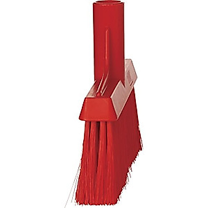 Vikan, Red Broom,Lobby,Soft/Stiff,10.25",PP/PET, 3104