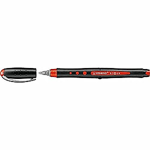 STABILO Bionic Bl@ck Pen, Medium, Red