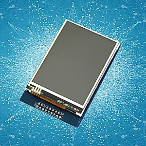 qiguch66 Touch Screen Module 2.6-inch RGB 65K Circuit Card 240 x 320 TFT LCD Module for Microcontroller