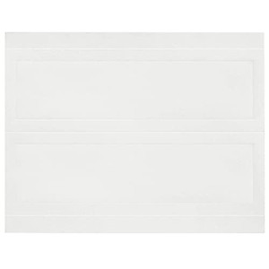 Place Cards - 60-Pack Large Tent Cards, Blank Foldover Table Placecards, Seat Assignment for Wedding, Holiday Dinner, Restaurant Reservation, Laser and Inkjet Printer Friendly, 3.5 x 11 Inches