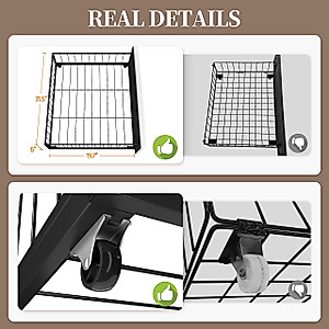 Yaheetech Queen Upholstered Bed Frame with 4 Drawers and Adjustable Headboard, Faux Leather Platform Bed with Mattress Foundation Strong Wooden Slats Support, No Box Spring Needed, Beige