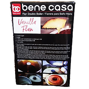 Flan Mold Double Boiler, Molde para Flan