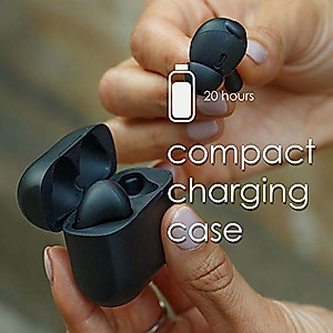 BoomPods Zero Buds Bluetooth Earbuds - Powerful Compact Buds True Wireless and Big Sound with Bluetooth 5