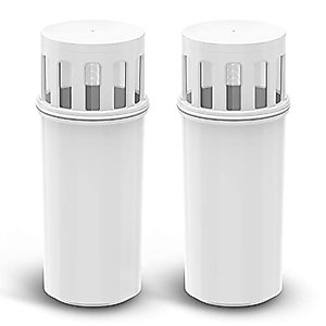 MeiXiu Standard Water Filters Replacement for Pitchers , BPA Free Removes Fluoride, Chlorine, Lead, Heavy Metal Improve Taste, 2 Count