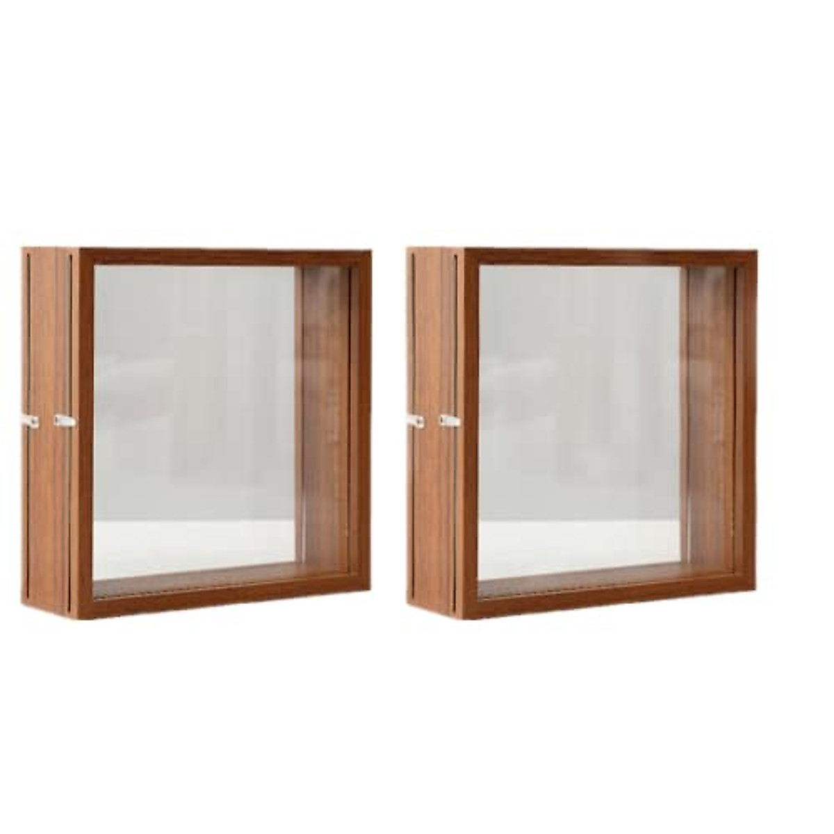 Cumuiu Shadow Box Frame Display Dried Flowers Frame Double Sided Plant Specimen Frame for Pressed Flowers Dried Leaf (6" x 8")