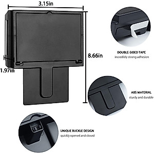 JDMCAR One-Touch Hidden Storage Box Compatible with Toyota 4Runner Accessories 2010-2023 2024 Center Console Organizer