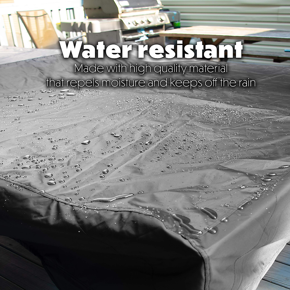 Ping Pong Table Cover Outdoor Waterproof 110W x 60D x 30H Table Top Tennis Table Cover