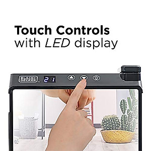 BLACK+DECKER Thermoelectric Wine Cooler Refrigerator with Mirrored Front, Freestanding 12 Bottle Wine Fridge, BD60336