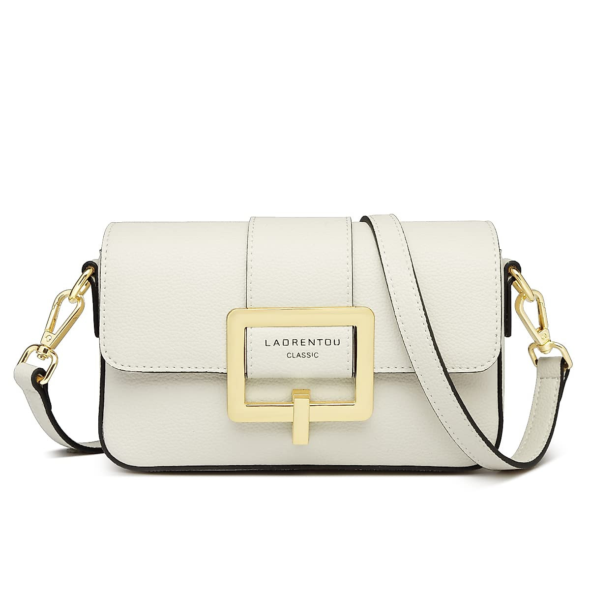 LAORENTOU Cow Leather Crossbody Bag for Women Small Phone Bag Purse Mini Shoulder Bags for Women Clearance