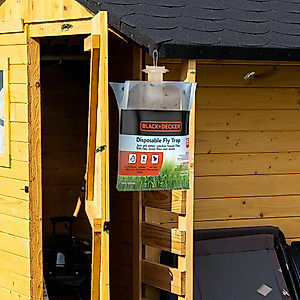 Fly Trap- Hanging Fly Traps Outdoor- Natural Non-Toxic Fly Catcher Attractant- Add Water to Catch House & Horse Flies in Garden, Backyard & Barn, 3 Pack 15 Grams