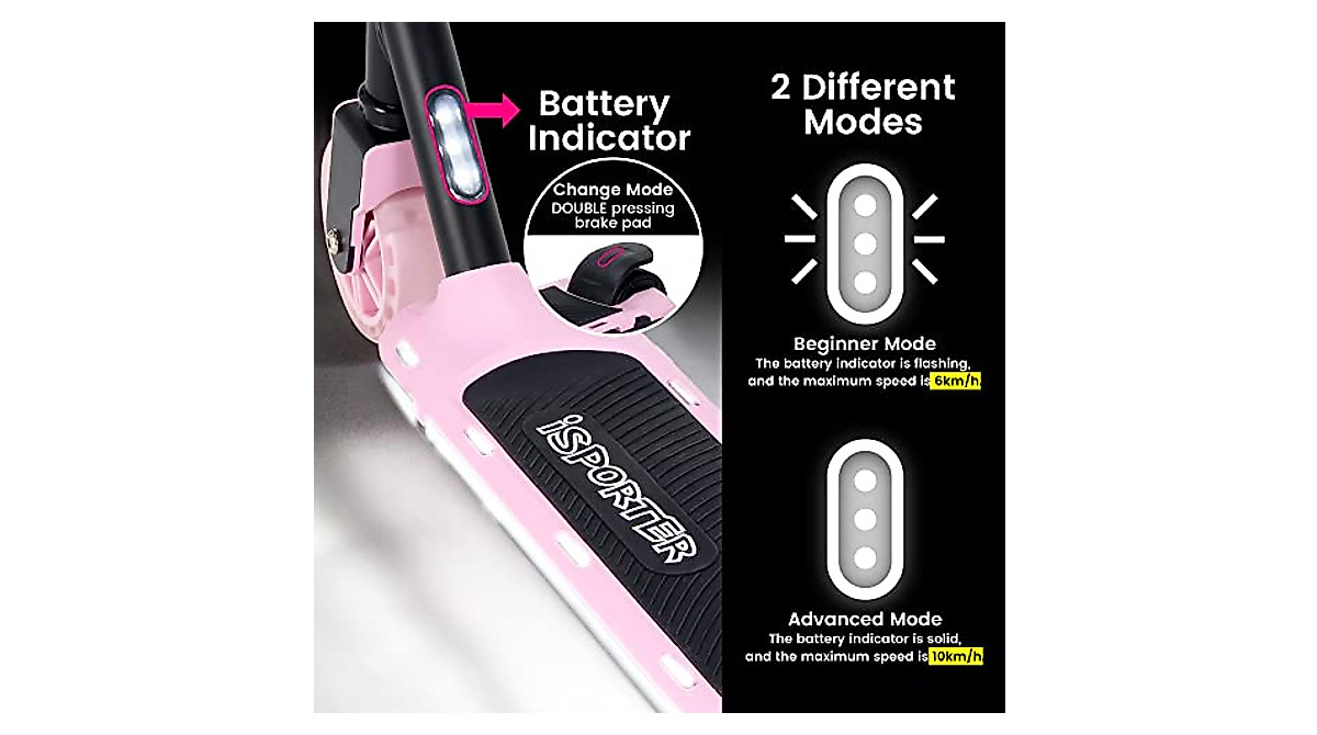Aero iSporter Electric Scooter for Kids - Safe & Fun