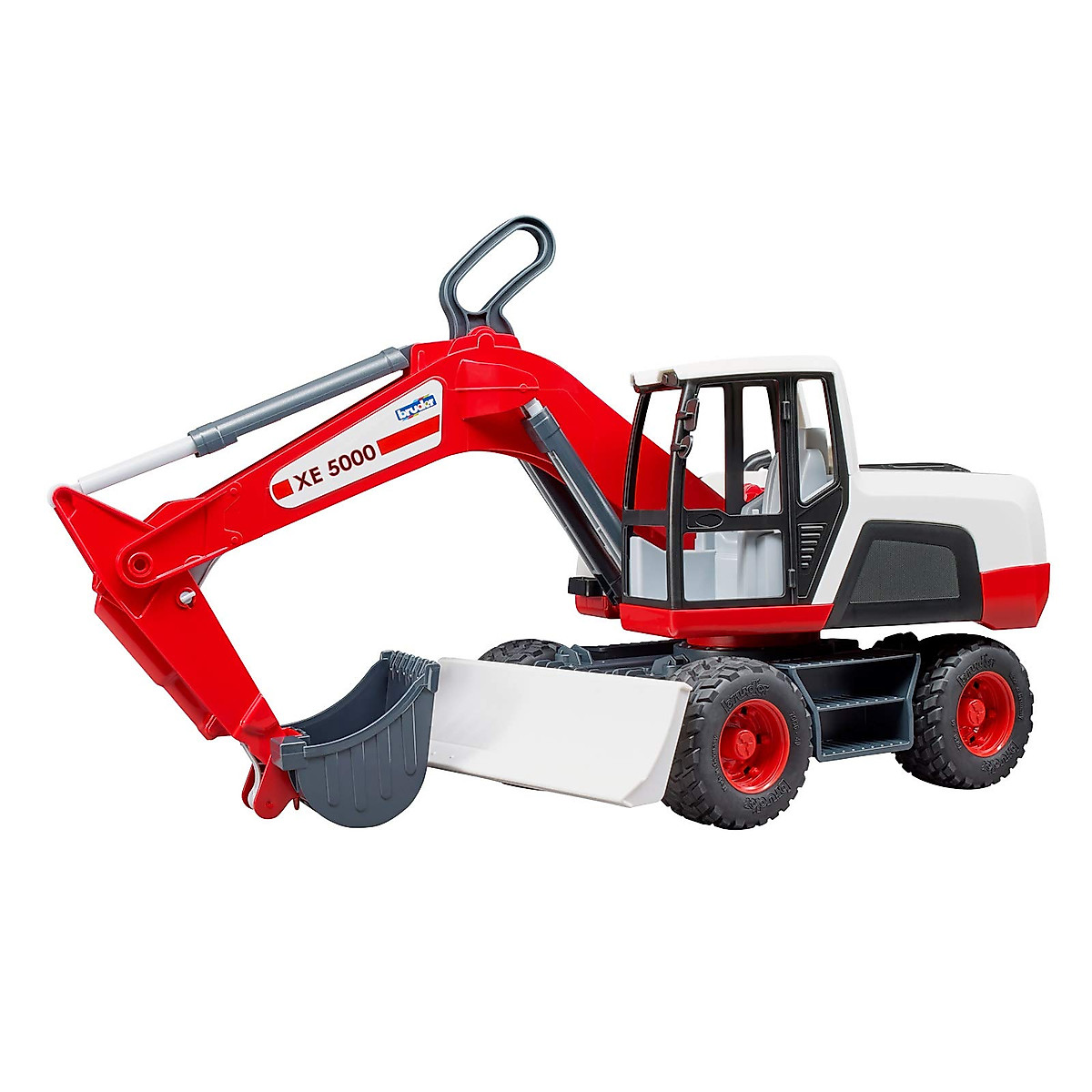 Bruder 03411 Wheeled Excavator Red/White