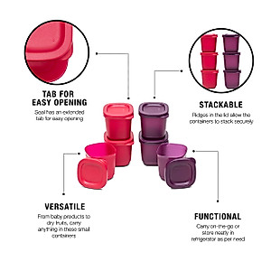 Tupperware Cubix Xtramini 110ml 4pc