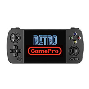 RG405M Retro Handheld Game Console , Aluminum Alloy CNC Android 12 System Support Google Play 4.0 Inch IPS Touch Screen with 128G TF Card 3172 Games (RG405M Black)