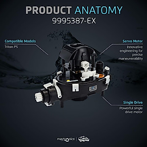 Dolphin Genuine Replacement Part — Robotic Pool Cleaner Motor Unit — Part Number 9995387-EX