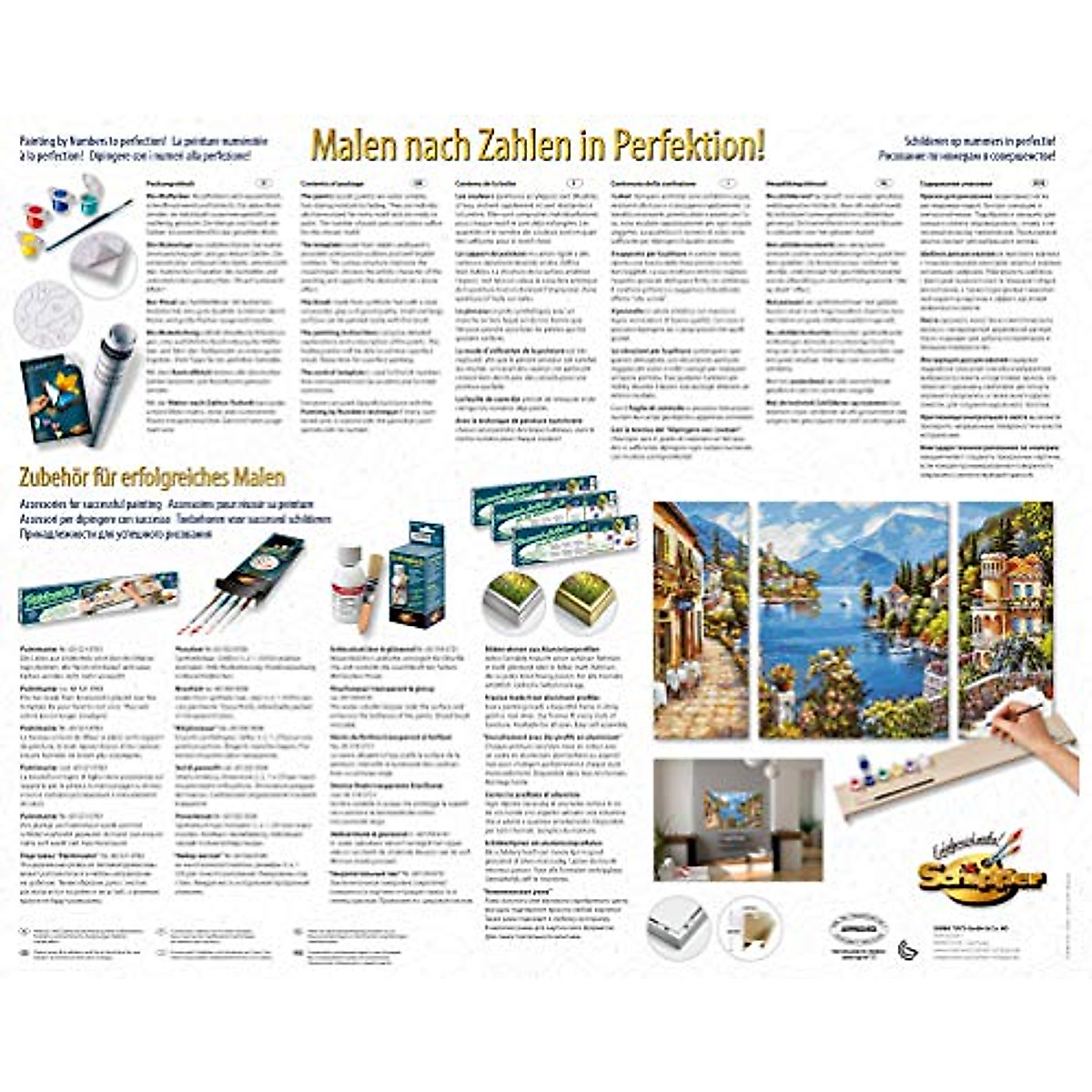 Schipper Lago Romantico Paint-by-Number Kit