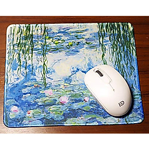 VIVIPOW Claude Monet Paintings Mouse Pad (Water Lilies)
