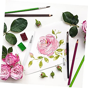 Operitacx 10pcs Bulk Pencils Travel Set Paint Brushes Set Water Color Brush Pen Sets Water Color Brush Pens Bulk Water Coloring Brush Pens Flat Pen Writing Brush Water Brush Filling Painting