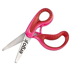 Westcott Kids 5" Ergo Jr. Pointed Scissors, Assorted Colors (16671)