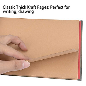 Photo Album Scrapbook, Our Adventure Book, DIY Handmade Album Scrapbook Movie Up Travel Scrapbook for Anniversary, Wedding, Travelling, Baby Shower, etc (Travel Scrapbook)