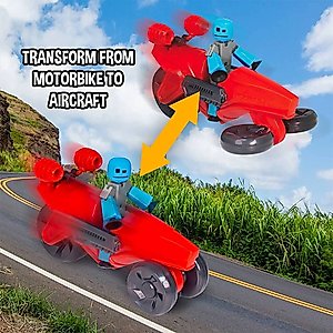 StikBot Zing Megabots 3 Pack, Complete Set of 3 Poseable Action Figures and Mega Vehicles, Turbo Cycle, Knockout and Avalanche