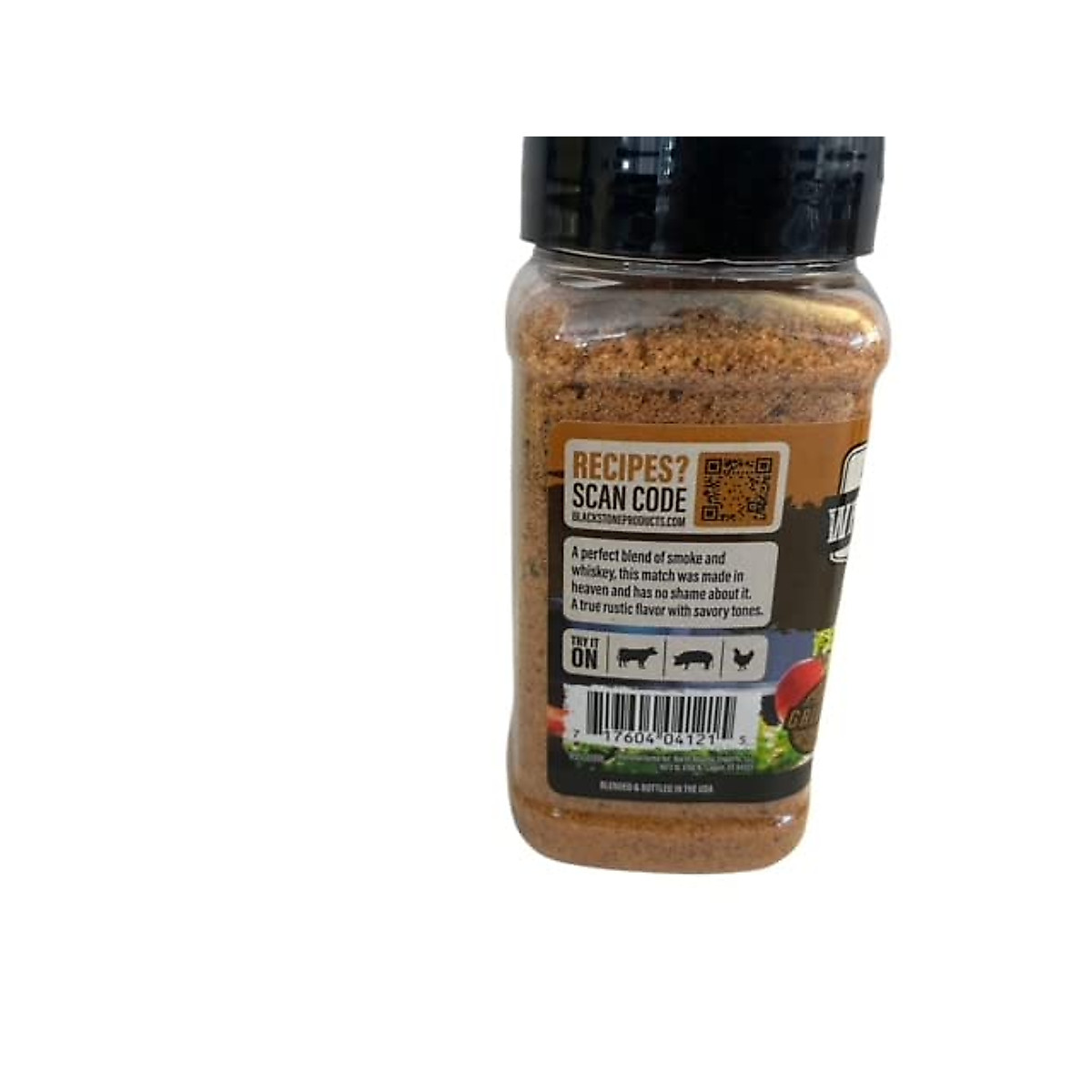 9.6 Oz Blackstone Whiskey Burger Seasoning & 7.3 Oz Blackstone All Purpose Seasoning