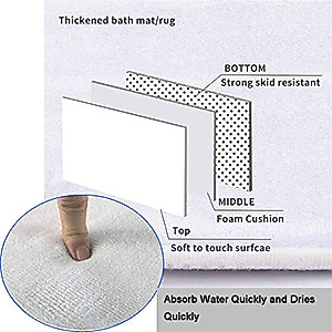 4 Pcs Forever Love African American Bathroom Shower Curtain Sets with Rugs Toilet Lid Cover and Bath Mat,Black Women Bathroom Set with Waterproof Fabric Bathroom Curtain and 12 Hooks