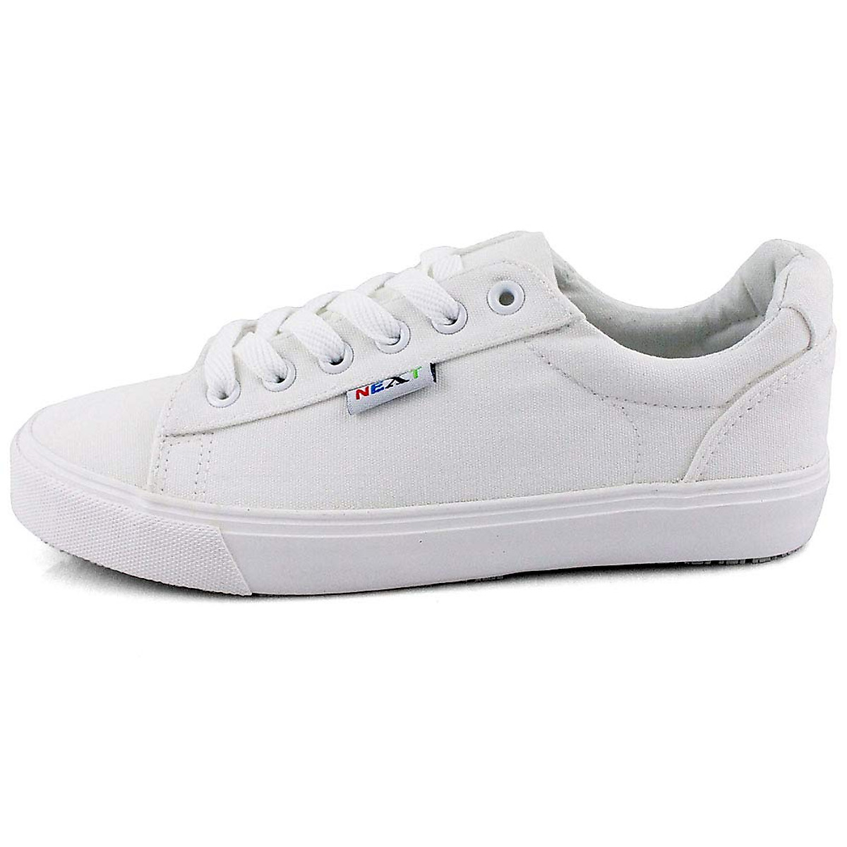 Laforst Next Gen Footwear Women's Christy 3327 Slip Resistant Sneaker, White, 9