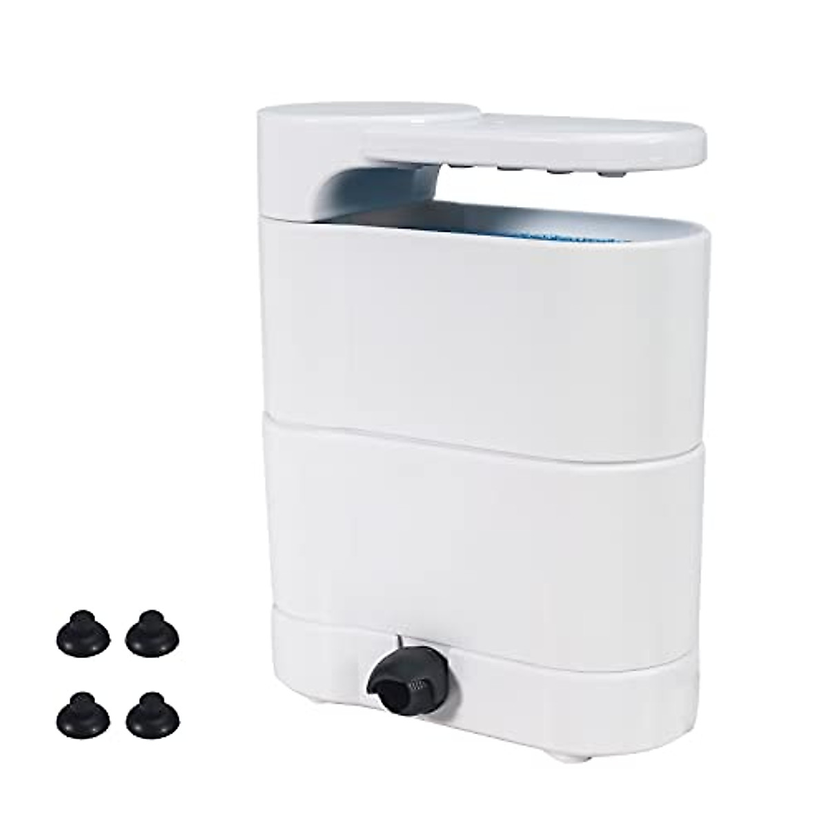 UPETTOOLS Turtle Filter Internal Filter for Reptiles Tank Low Level Filter for Small Fish Tank Turtle Tank Shrimp Tank Amphibian Frog Crab