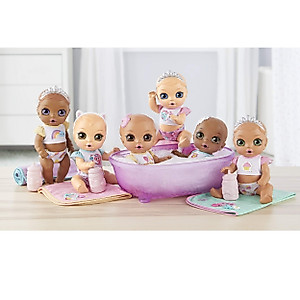 Baby Born Surprise Bathtub Surprise Pink Swaddle Daisies, Multicolor