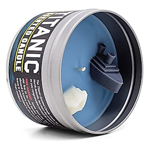 JD and Kate Industries Titanic Scented Candle | Hand-Poured in 16 oz tin | Ocean Scent