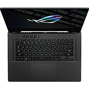 ASUS ROG Zephyrus 15.6" QHD 165Hz IPS Gaming Laptop,AMD Ryzen 9 5900HS, NVIDIA GeForce RTX 3070, Wi-Fi 6, RGB Keyboard, Bluetooth, Eclipse Grey + 32GB SD Card (40GB RAM | 2TB PCIe SSD)