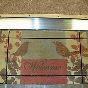 M-D Building Products 78600 1-1/8-Inch by 5-5/8-Inch - 36-Inch TH394 Adjustable Aluminum and Hardwood Sill Inswing, Mill