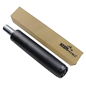 ACOMPATIBLE Replacement Universal Office Chairs Gas Lift Cylinder - 11.4 to 16.3 inch Adjusts (Black)