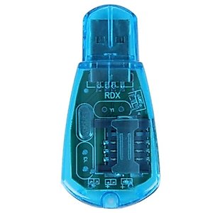 VizGiz Phone Card Reader Nano Micro Standard USIM UIM SIM USB Adapter Copy Clone Writer GSM CDMA SMS Backup Editor Short Message Phone Book Telephone Directory Cloner Transfer to Computer PC
