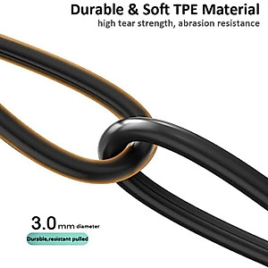 UWOXX Replacement for Arctis Headset Cord, Replacement Audio Cable Cord, Compatible for SteelSeries Arctis 3 Arctis 5 Arctis 7 Arctis Pro Wireless Gaming Headphones 4.9FT