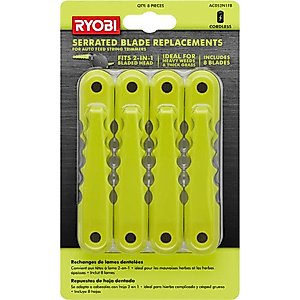 RYOBI Serrated Blade Replacement (8-Pack) AC052N1FB - Accessories for Auto Feed String Trimmers
