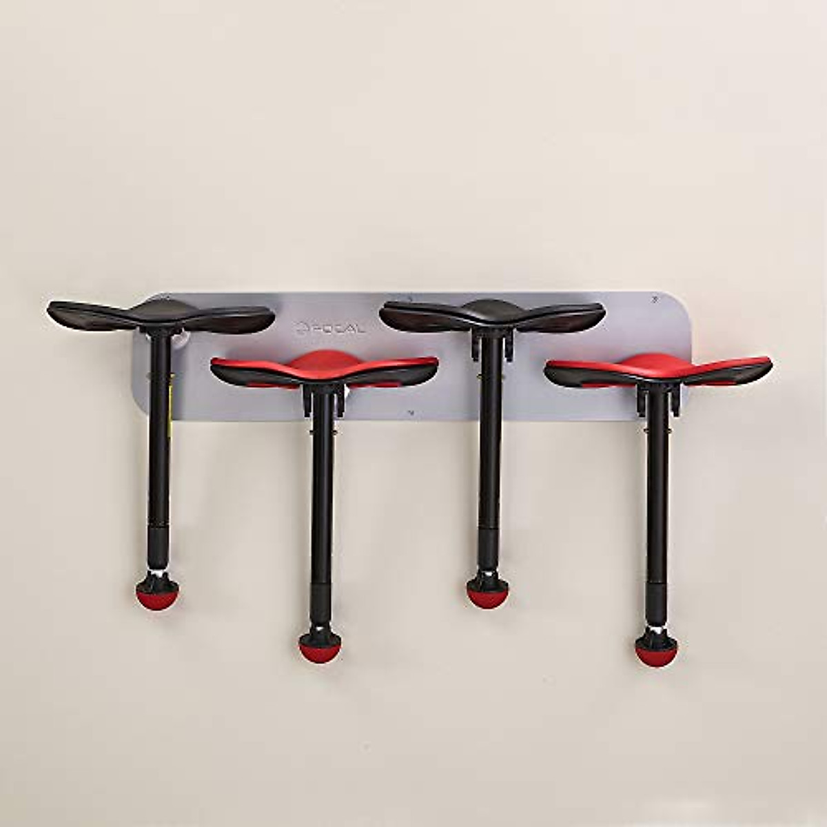 Safco Products 2260SL Mogo Wall Rack, Silver