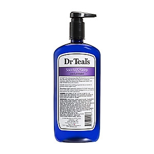 Dr. Teal's Lavender Body Wash Gift Set (2 Pack, 24oz Ea.) - Soothe & Sleep Lavender with Essential Oils Blended with Pure Epsom Salt - Ease Aches & Pains, Alleviate Daily Stress at Home