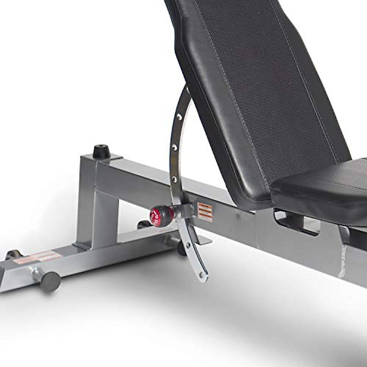 CAP Barbell Deluxe Utility Weight Bench, Silver, Round Backpad