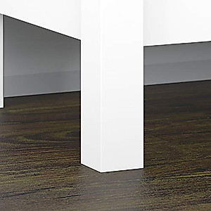 Bush Furniture Broadview 6 Cube Storage Bookcase in Pure White