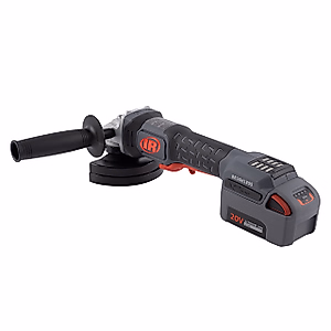 Ingersoll Rand G5351-K22-20V Cordless Angle Grinder and Cut-off Tool, 2 Battery Kit, 8000 RPM, 1HP, 4.5" Wheel