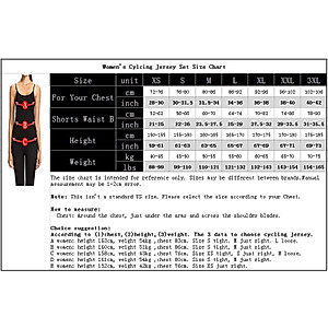 PSPORT Women's Cycling Jersey Sets Short Sleeve Bike Clothing Bib Shorts Mountain Bicycle Clothes