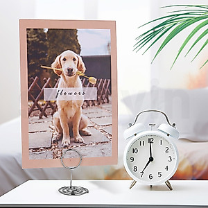 UMETDO 30PCS Table Number Holders Place Card Holder - Photo Holders for Tables, Cards Stand Name Menu Clips, Table Sign Holders for Wedding Anniversary Birthday Party, Silver