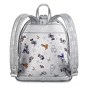 Loungefly Disney Parks Mickey Mouse and Friends Disney100 Mini Backpack